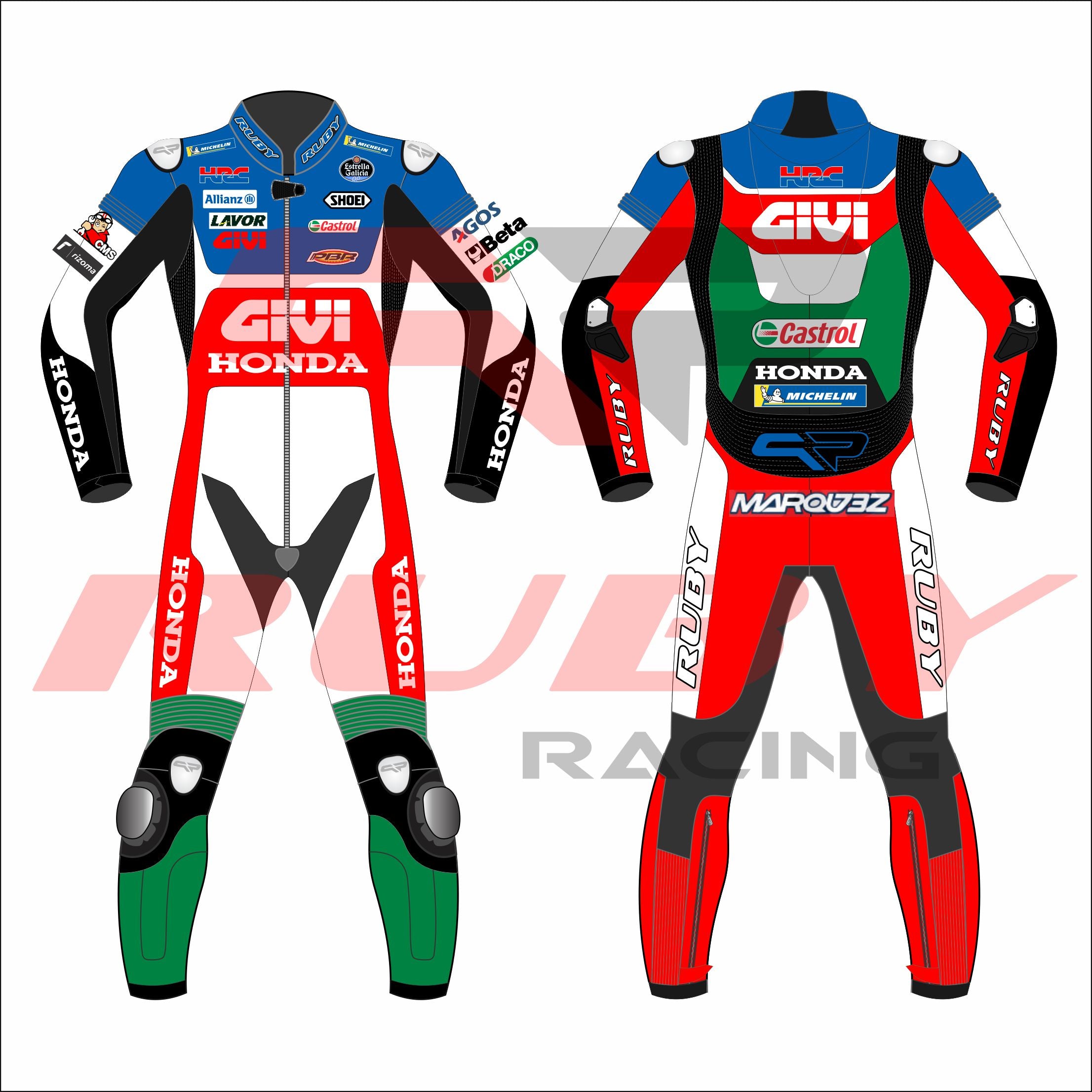 2021 MotoGP Suits – Ruby Racing