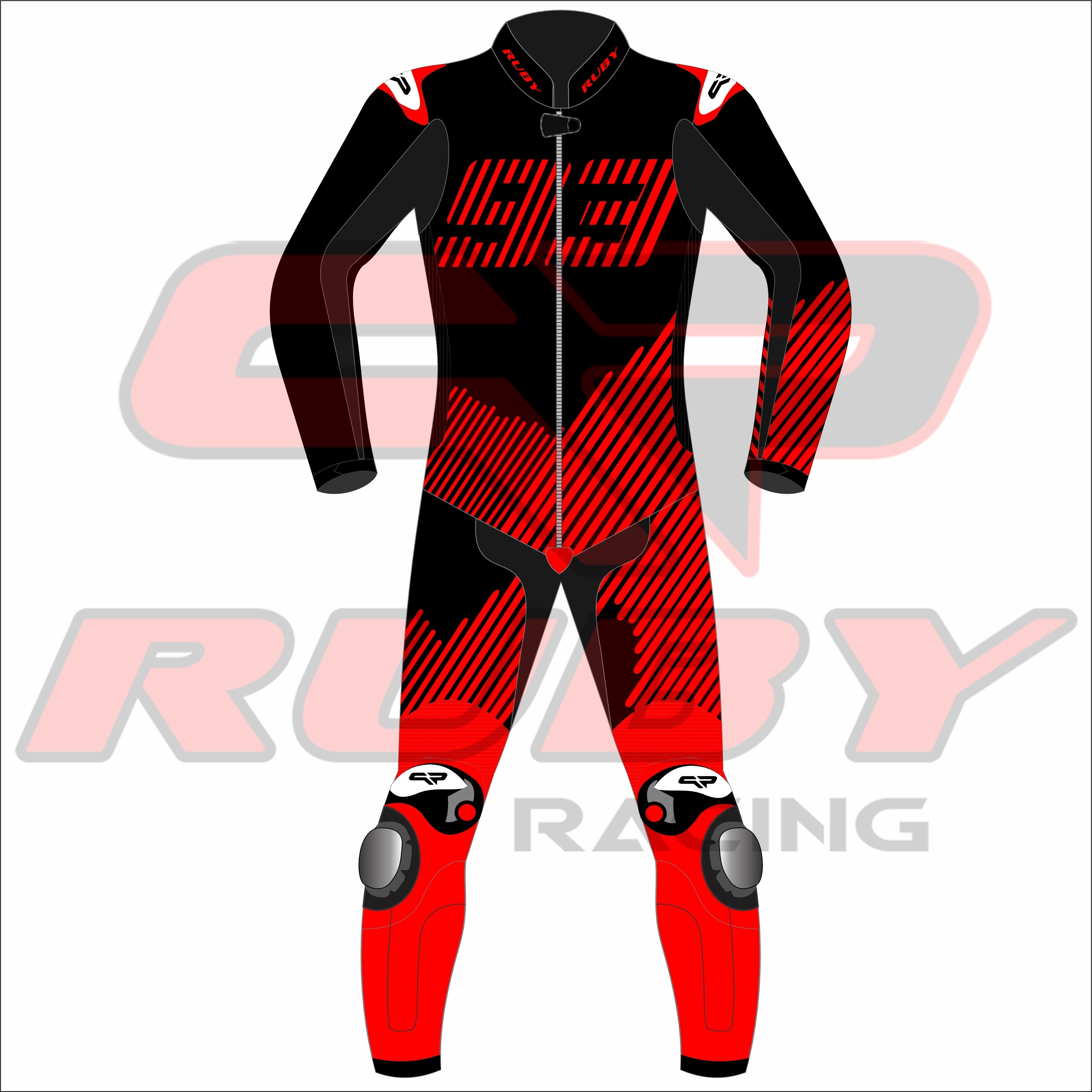 Ruby Racing Marc Marquez Winter Test MotoGP 2024 Race Suit