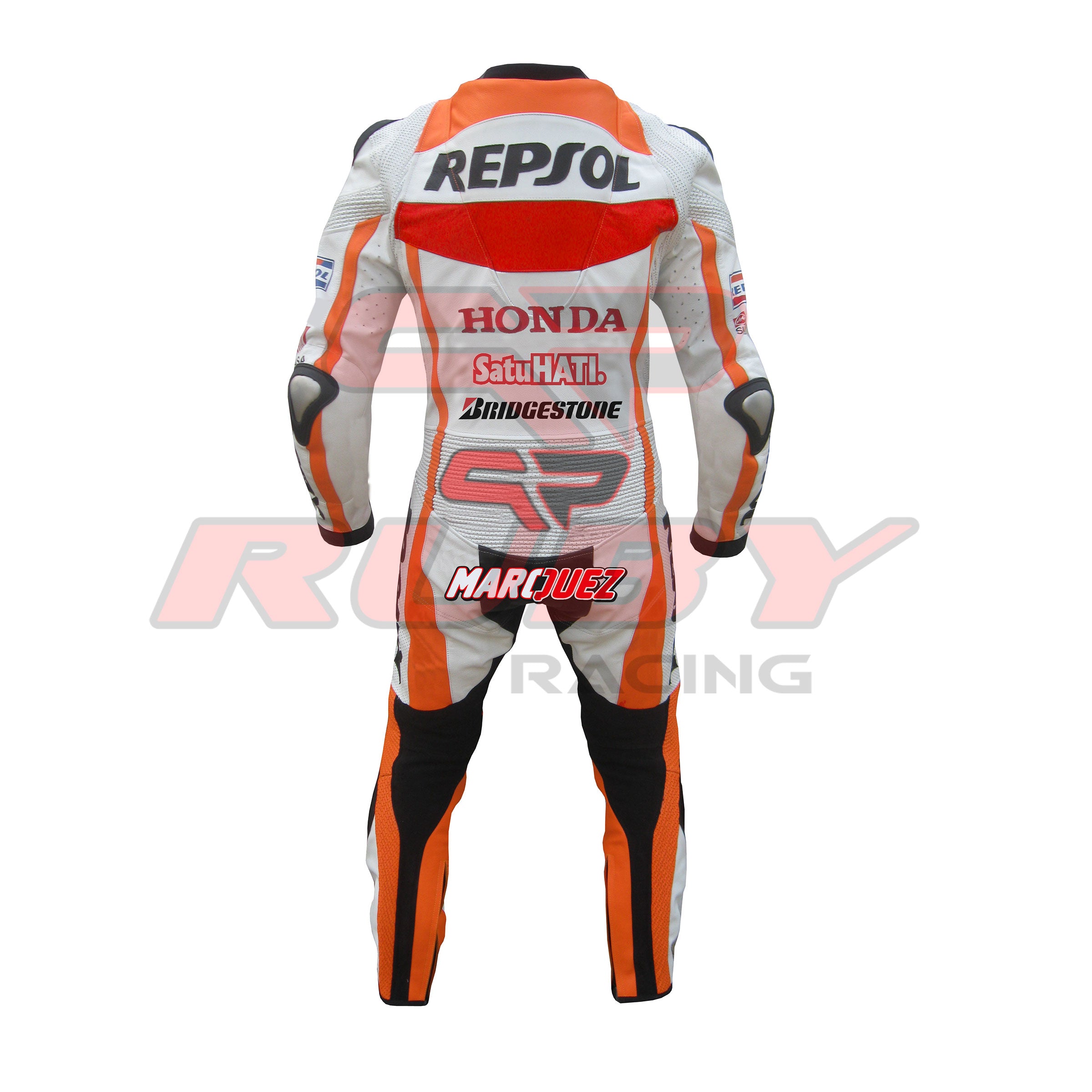 Ruby Racing Marc Marquez Repsol MotoGp 2019 Motorbike Racing Leather S